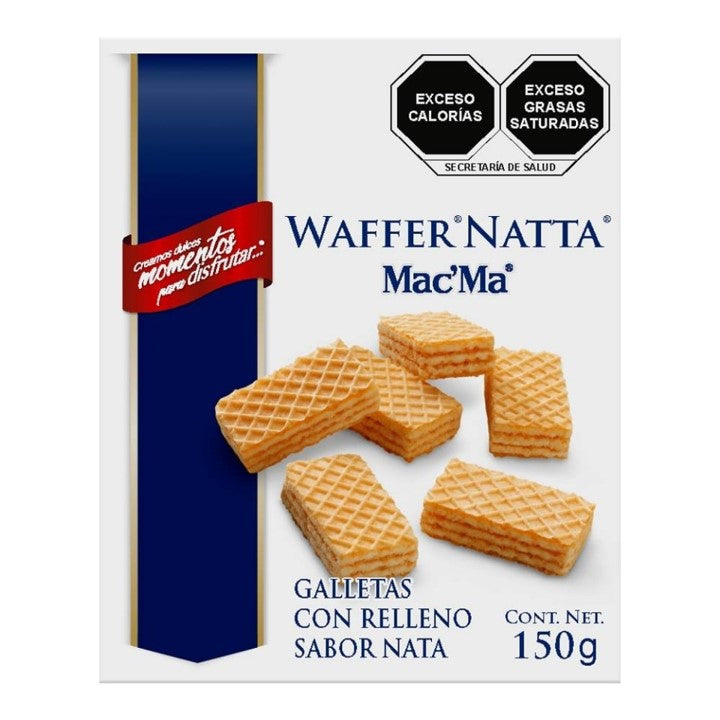 MacMa Wafer Natta 150 g – Dulceria tobi