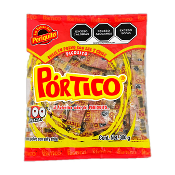 Portico Dulce En Polvo Con Sal Y Chile 25 Piezas – Dulceria tobi