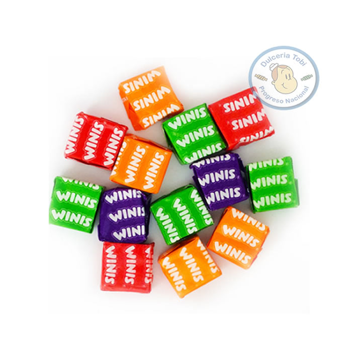 Winis Colors Cuadreta Caramelo Suave 150pz – Dulceria tobi