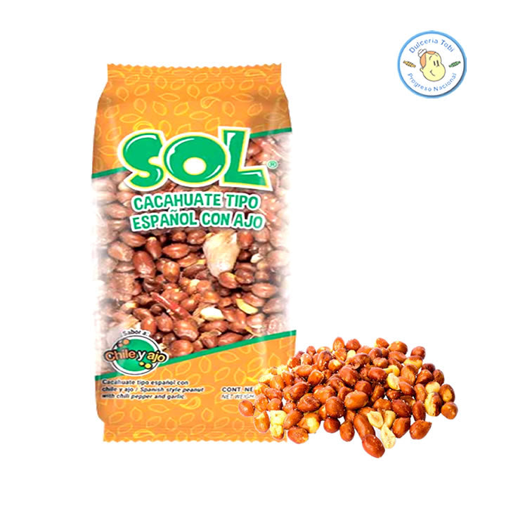 Sol Cacahuate Español con Ajo 900g – Dulceria tobi