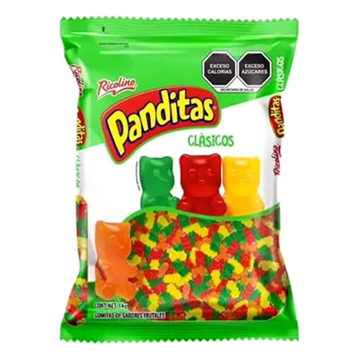 Ricolino Panditas Agranel Clásicos 1kg Sabores Frutales – Dulceria tobi