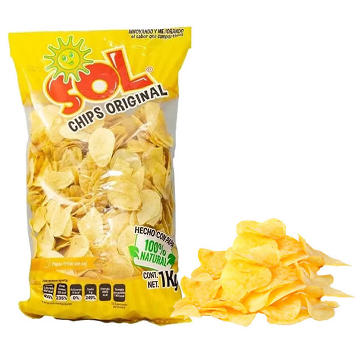 Sol Botana Papa Original Sal 1kg – Dulceria tobi