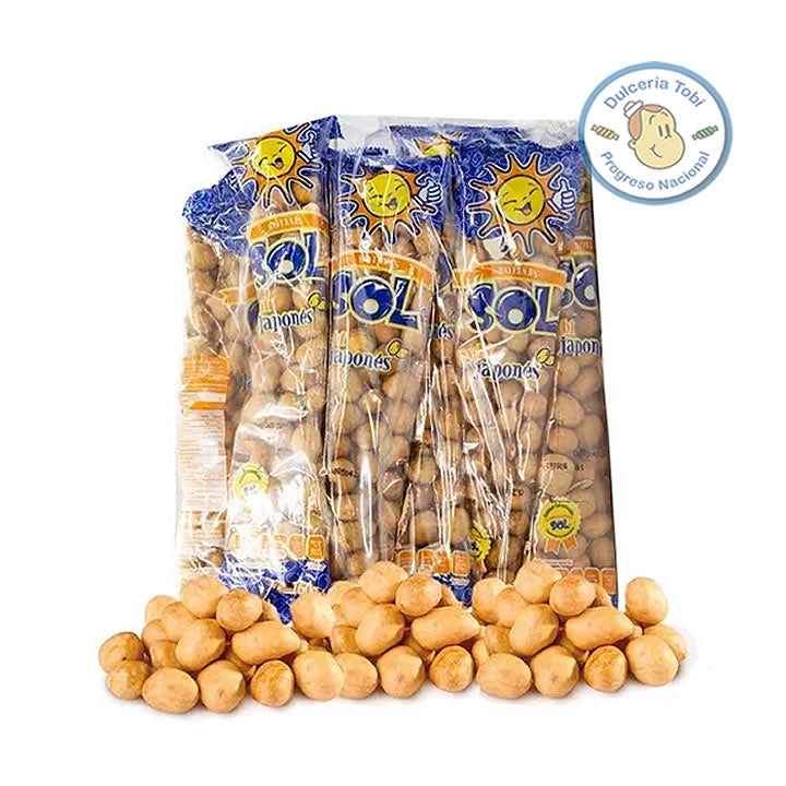 Sol Cacahuate Tubi Japones 160g. Pack 10piezas – Dulceria tobi