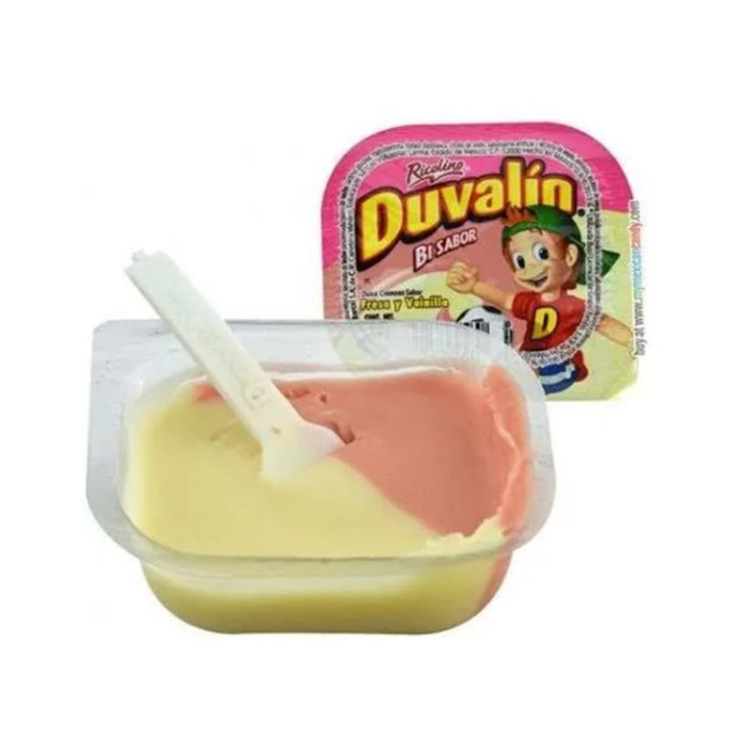 Duvalin Bi Sabor Fresa Y Vainilla De Ricolino 18 Pzas – Dulceria tobi