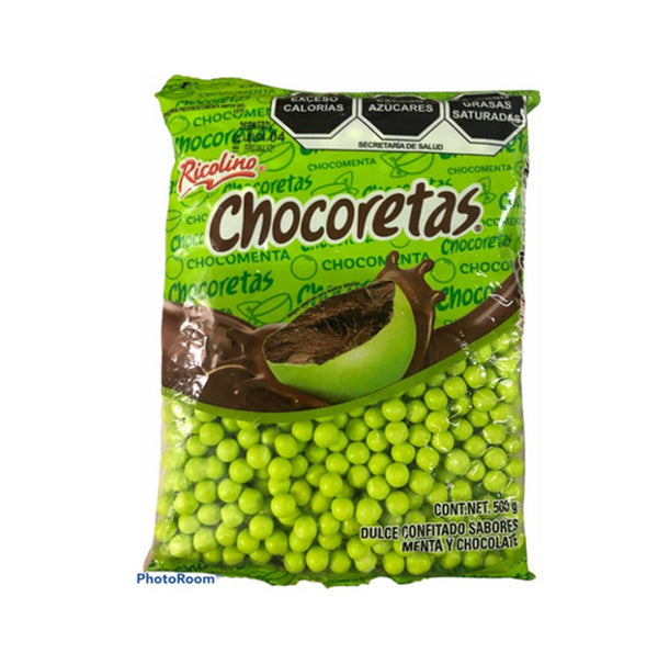 Chocoretas 500g Ricolino Sabor Menta Y Chocolate Confitado – Dulceria tobi