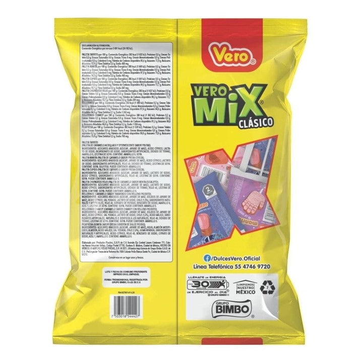 Surtido De Dulces Vero Mix Clasico 1.5kg – Dulceria tobi
